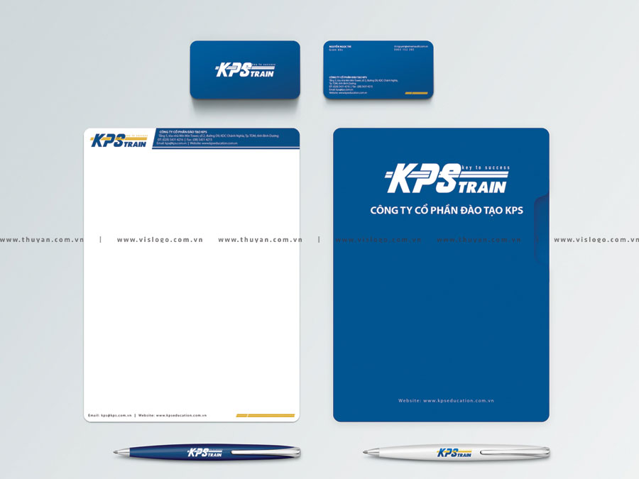 Thiết kế logo, CIP - Trung tâm đào tạo KPS Training